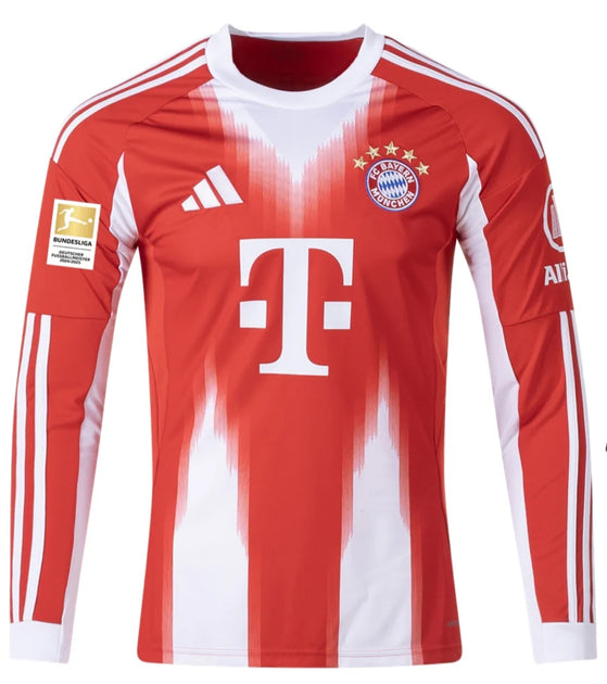 Bayern Mun. Home 25/26 Long Sleeve Standard Kit – FPTSPORTZ
