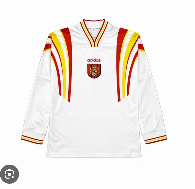 Spain Away 1996 Long Sleeve Retro Kit – FPTSPORTZ
